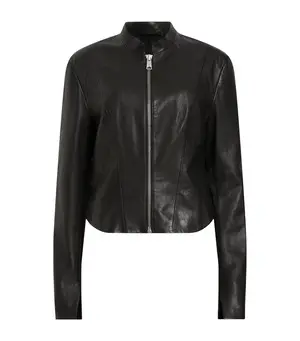 ALLSAINTS Leather Sadler Jacket