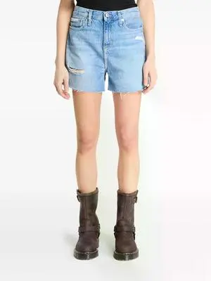 Calvin Klein Distressed Denim Shorts