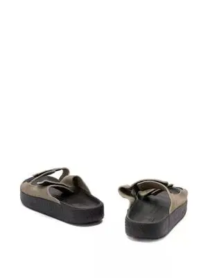 VEJA Dual-strap Suede Sandals