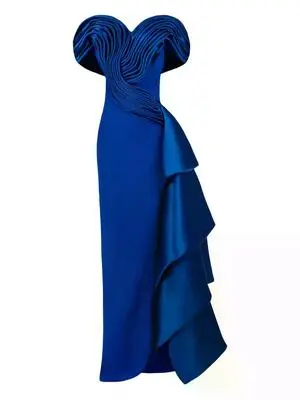 GABY CHARBACHY Off-shoulder Maxi Dress