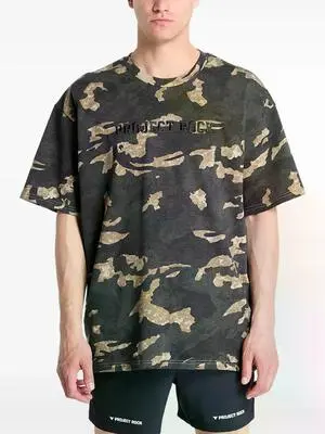 Under Armour Project Rock Camo-print T-shirt