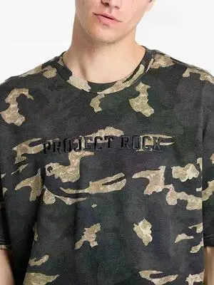 Under Armour Project Rock Camo-print T-shirt