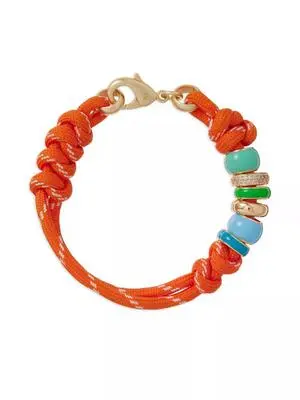 ROXANNE ASSOULIN The Happy Cord Knotted Bracelet - Orange