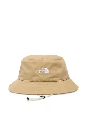 The North Face Logo-embroidered Bucket Hat - Neutrals
