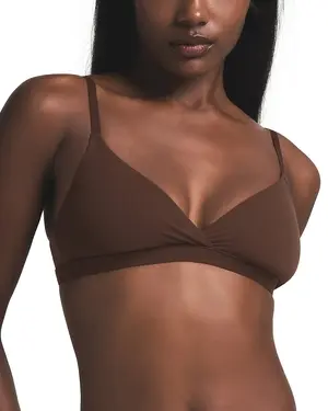 SKIMS Fits Everybody Triangle Bra Cocoa