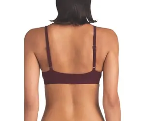 SKIMS Fits Everybody Triangle Bra - Currant