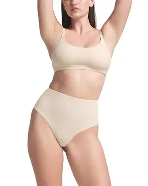 SKIMS Fits Everybody High Waist Thong - Sand