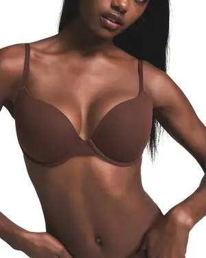 SKIMS Fits Everybody Push Up Demi Bra - Cocoa