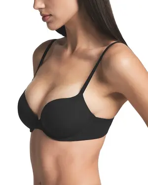 SKIMS Fits Everybody Push Up Demi Bra - Onyx