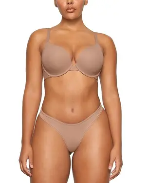 SKIMS Fits Everybody Push Up Demi Bra - Sienna
