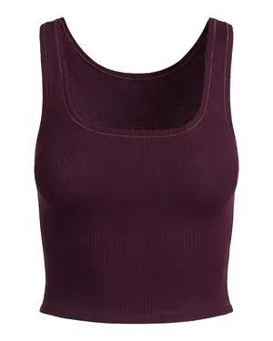SKIMS Cotton Rib Tank Top - Currant