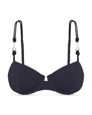 VIX PAULA HERMANNY Firenze Alba Nissi Bikini Top - Blue
