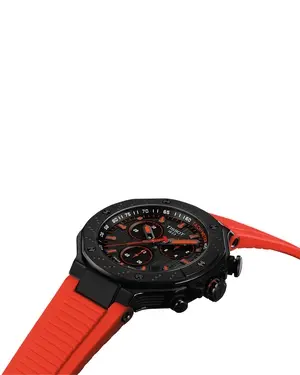 TISSOT T-race Quartz Chronograph, 45mm - Black/red