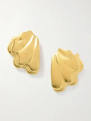 YSSO Ocean -plated Earrings - Gold