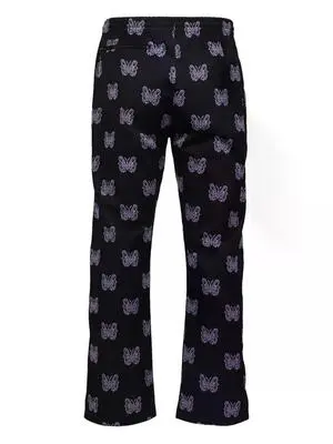 Needles X Kae Tanaka Butterfly-print Track Pants