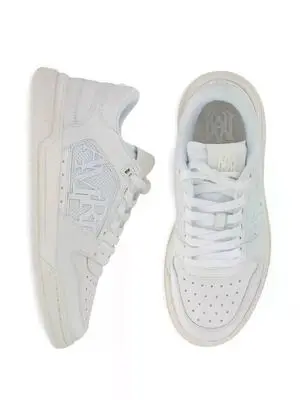 Amiri Logo-embellished Low-top Sneakers - White