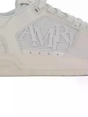 Amiri Logo-embellished Low-top Sneakers - White