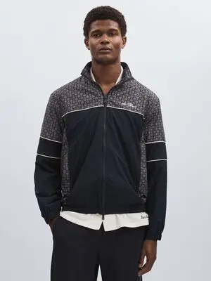 LES DEUX Smith Printed Track Jacket