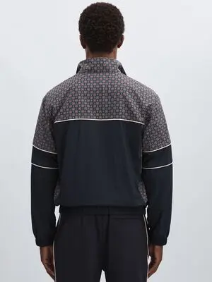 LES DEUX Smith Printed Track Jacket