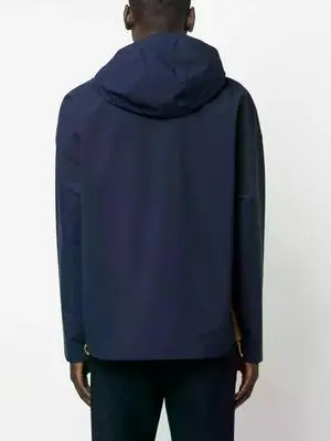 COTOPAXI Colour-block Hooded Windbreaker - Blue