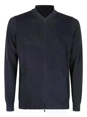FILIPPO DE LAURENTIIS Zip-up Cardigan - Blue