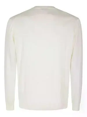 FILIPPO DE LAURENTIIS Crew-neck Fine-knit Sweater - Neutrals