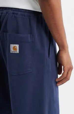 Carhartt Work In Progress Floyde Twill Drawstring Pants - Blue (garment Dyed)