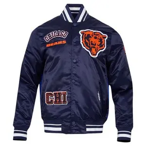 PRO STANDARD Chicago Bears Sublimated Satin Full-snap Jacket