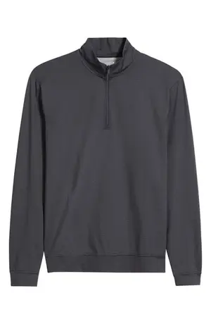 Johnnie-o Jamie Quarter Zip - Black Seal