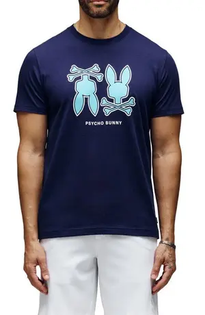 Psycho Bunny Logo T-shirts For Men