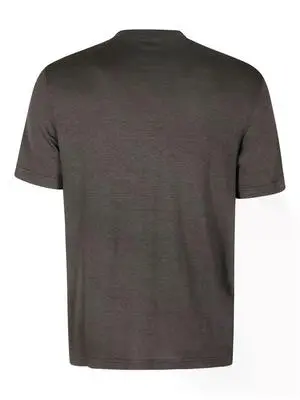 FILIPPO DE LAURENTIIS Crew Neck Short-sleeve T-shirt - Brown