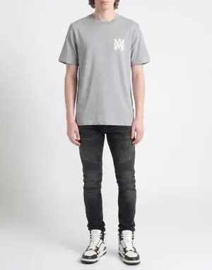 Amiri T-shirt Size Cotton - Grey
