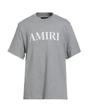 Amiri T-shirt Size Cotton - Grey