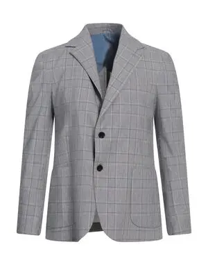 LIU •JO MAN Blazer Size Cotton, Linen, Polyester, Elastane