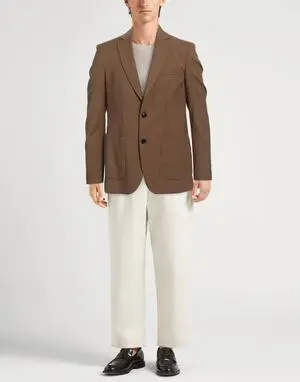 LIU •JO MAN Blazer Camel Size Polyester, Viscose, Elastane