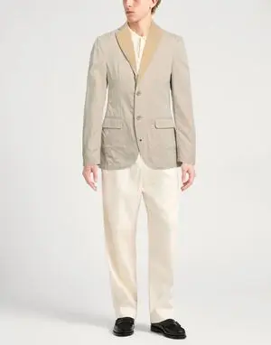 HARMONT & BLAINE Single-breasted Gabardine Blazer