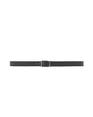 Emporio Armani Reversible Leather Belt Nero/grigio