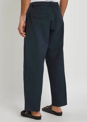Universal Works Oxford Linen-blend Trousers