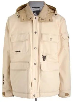 Moncler Kelpius Padded Cotton-twill Overshirt Jacket