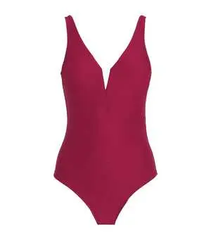 Heidi Klein Cassis Swimsuit - Burgundy