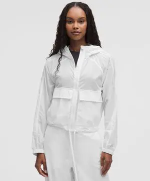 Lululemon Hood-lite Relaxed-fit Jacket - White