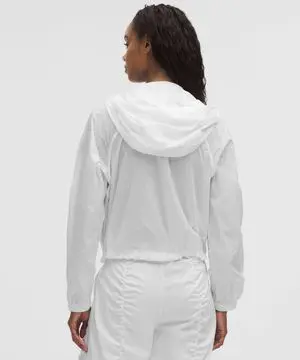Lululemon Hood-lite Relaxed-fit Jacket - White