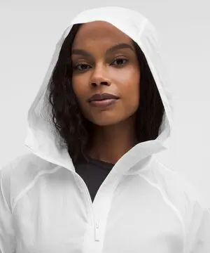 Lululemon Hood-lite Relaxed-fit Jacket - White