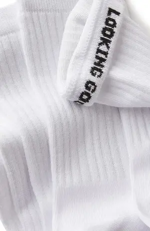 COTTON ON 5 Pack Crew Socks - White