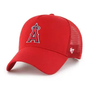 '47 Los Angeles Angels Ballpark Offside Trucker Hat - Red