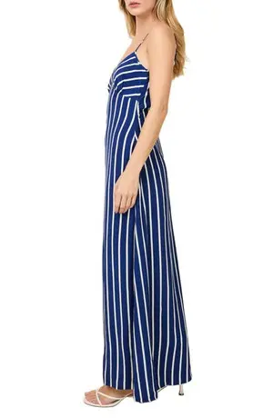 Solid & Striped The Rosetta Stripe Sleeveless Maxi Dress