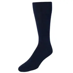 Trafalgar Gaston Over-The-Calf Merino Wool Socks Navy Blue