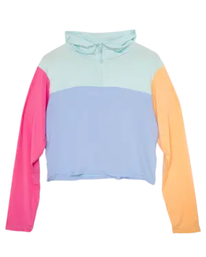 NANI Quarter Zip Sunshade Celeste