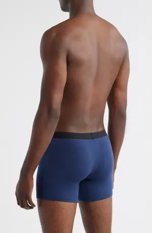 Lunya Stretch Modal Boxer Briefs - Deep Blue