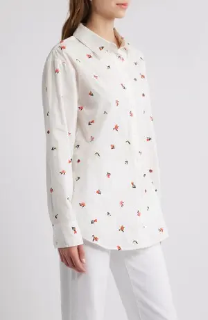 Solid & Striped The Obert Embroidered Shirt